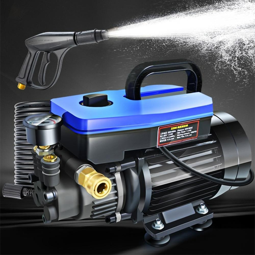 220V 2200W Car Washing Gun Household Water Pump High-pressure Car Wash ...