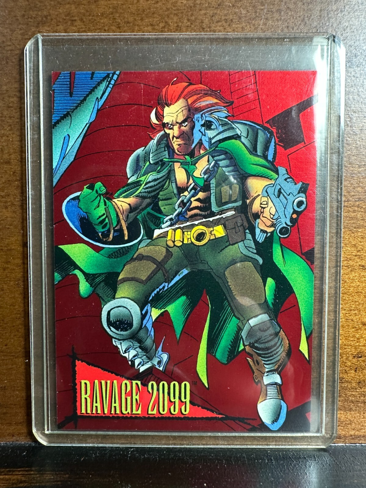 Marvel 1993 Skybox Series 4 Ravage 2099 Red Foil Insert Card #3 Trading ...