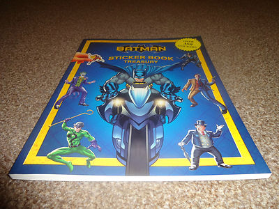 BATMAN STICKER BOOK TREASURY - OVER 350 STICKERS BRAND NEW FREE P+P ...