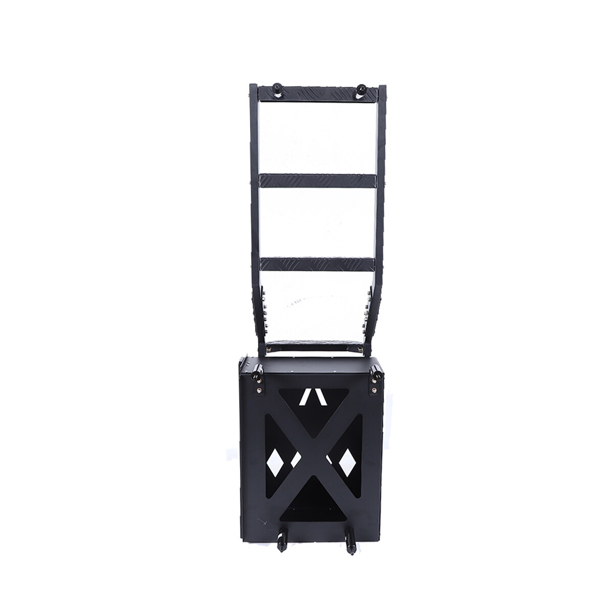 Rear Tailgate Door Ladder Climbing W/ fuel tank Box For Ineos Grenadier ...