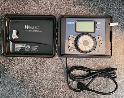 Hydro-Rain HRC-100 4 Station Indoor/Outdoor Controller (HRC 100-C-04 ...