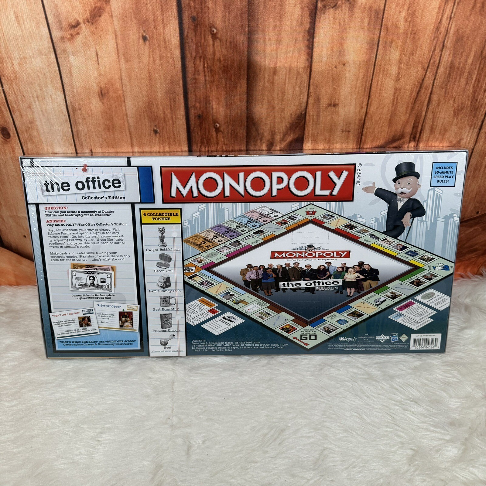 Hasbro Monopoly The Office Collector's Edition Board Game - MN051-198 ...