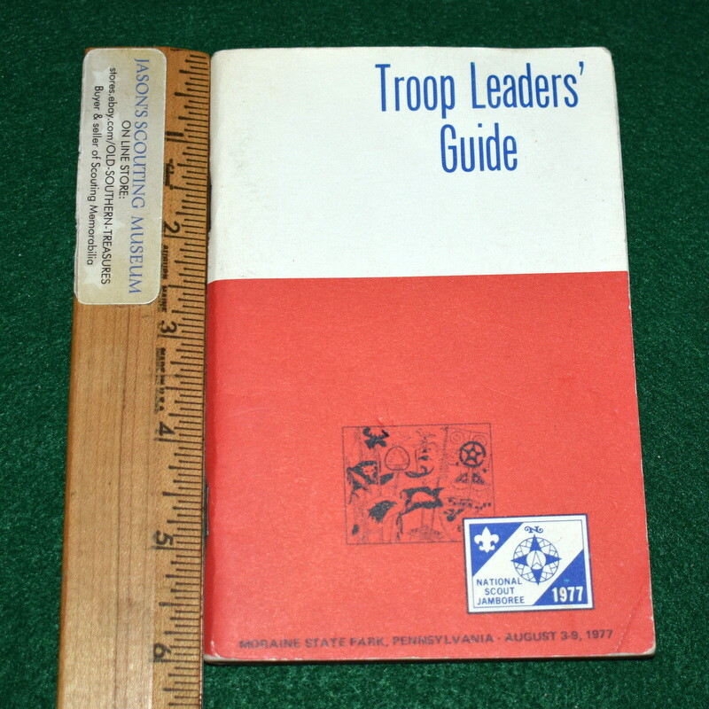 BOY SCOUT 1977 JAMBOREE - TROOP LEADERS' GUIDE | eBay