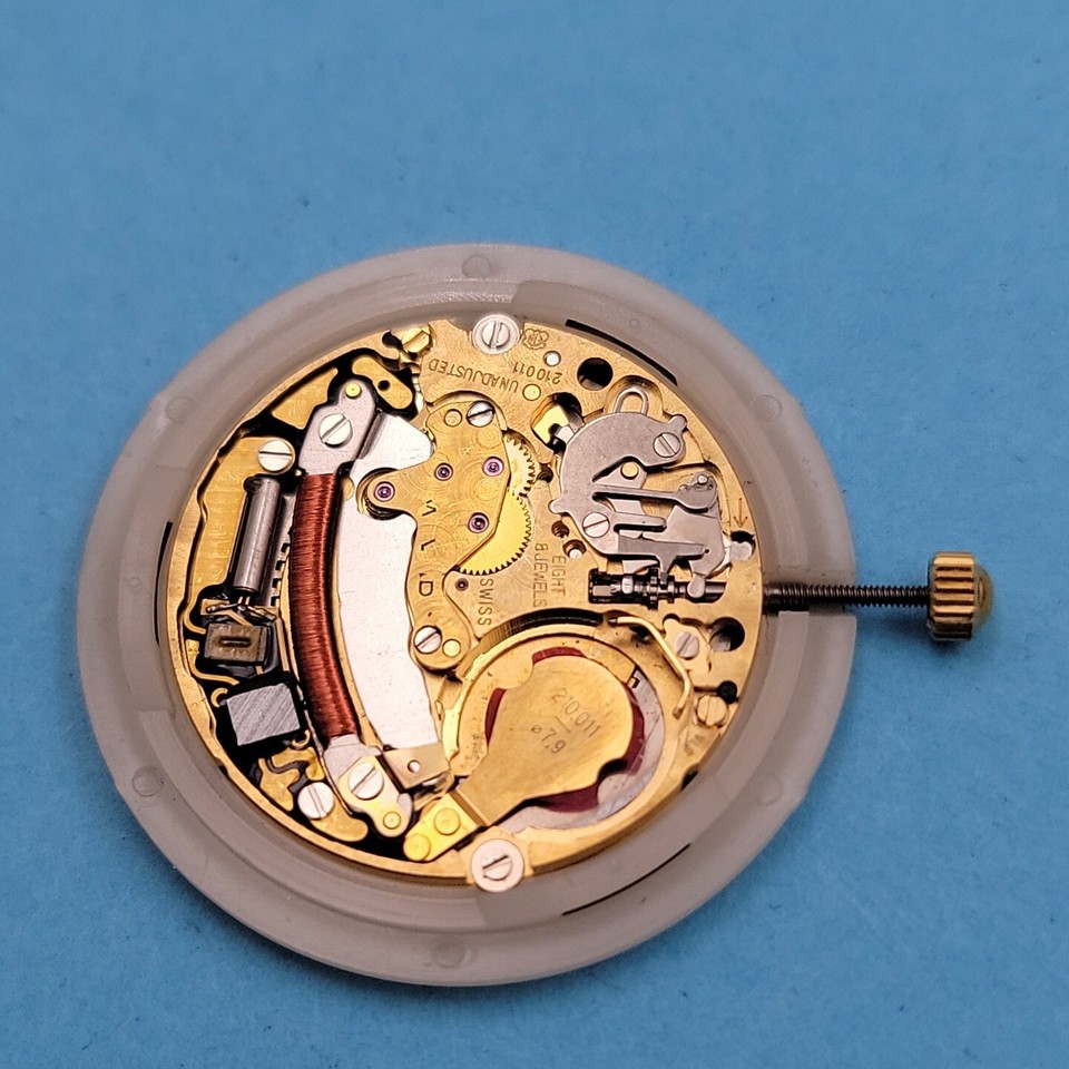 Men’s Movado Museum 86-42-876K Dial,hands,stem &Not Working Movement ...