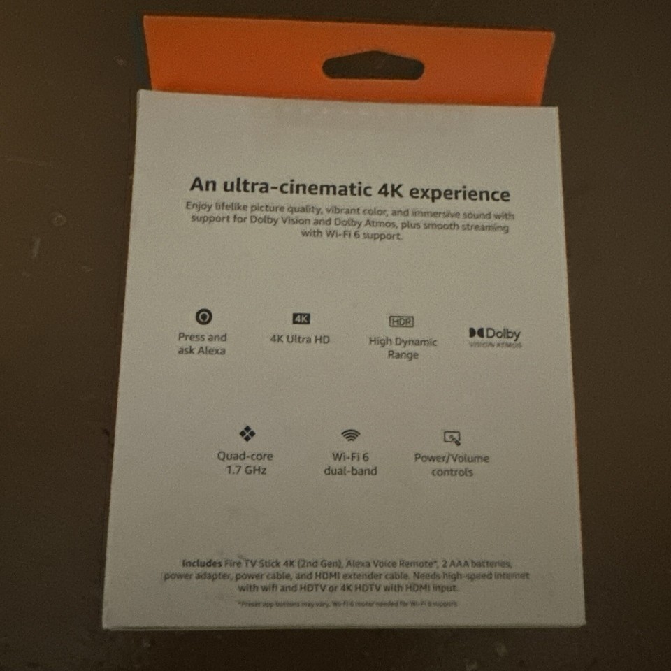 NEW Amazon Fire TV Stick 4K UHD Streaming Media Player w/Alexa | eBay