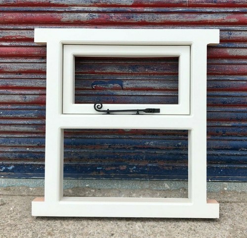 Traditional Wooden Timber Casement Window! Top opener! Made to measure ...