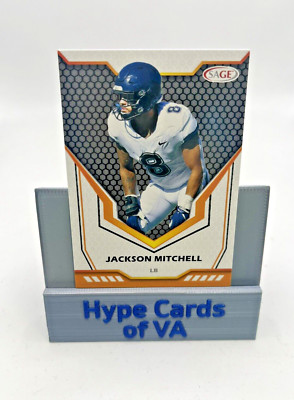 JACKSON MITCHELL 2024 Sage Low Series Black Rookie Card RC #185 ...