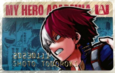 My Hero Academia Bday 2023 Card Collection Shoto Todoroki MHA JP | eBay ...