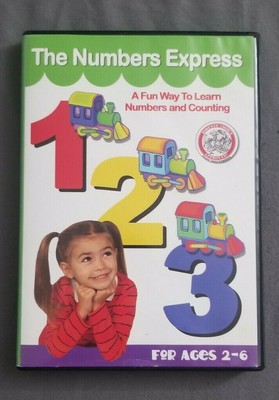 The Numbers Express DVD A Fun Way to Learn Numbers & Counting Pre-Owned ...