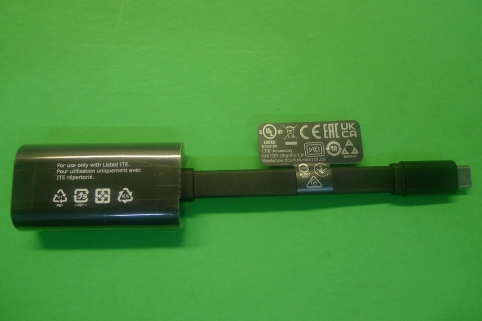 New Genuine Alienware USB-C to 2.5 Gbe Adapter AW1022z Dell 7NJ76 | eBay