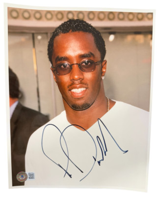 Sean Combs Signed 8x10 Photo Puff Daddy P Diddy Authentic Autograph ...