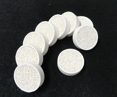 PAIR OF RETICULATED ZIRCONIA MOLTEN METAL FILTER SETTER WIRELESS ...