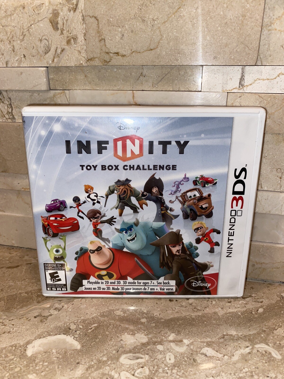 NINTENDO TOY BOX CHALLENGE DISNEY INFINITY 3DS GAME | eBay