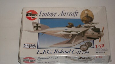 Airfix 1/72 scale model kit of a L.F.G. Roland C-11 in 1916 | eBay