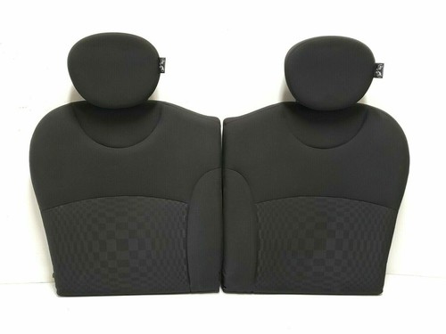 2007-2010 MINI COOPER REAR BACK TOP SEATS CUSHION BLACK CLOTH R56 OEM ...