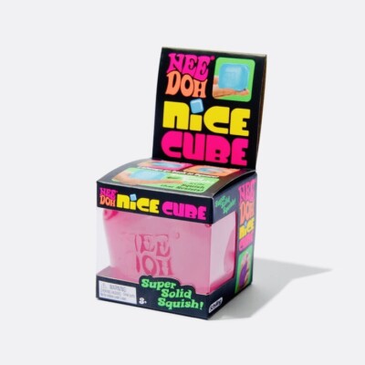 Schylling-Nice Cube Nee Doh-Age 3+ TikTok New In Box - Pink !! | eBay