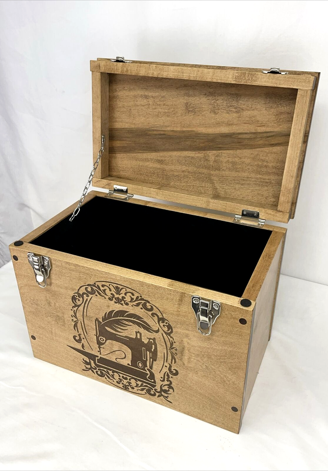 Custom Artisan Handcrafted Wood Singer Featherweight Sewing Machine ...