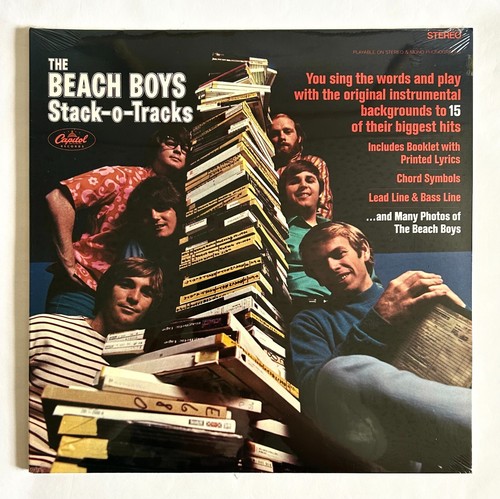 THE BEACH BOYS STACK-O-TRACKS 1994 US LP RECORD 29641-1 NEUF ENCORE ...