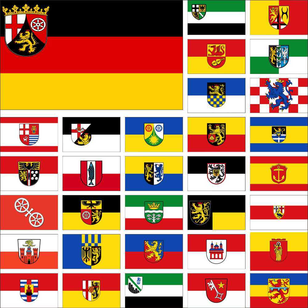 German States Flags