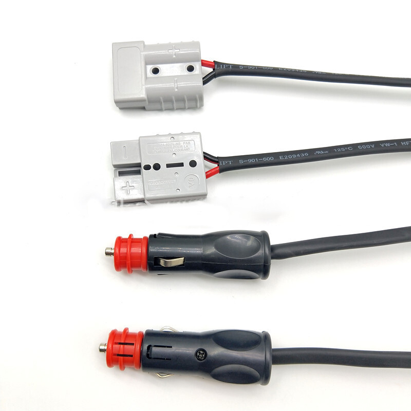 1PC 50 Amp Anderson Plug to Merit Cigarette Plug Adapter 50cm AU STOCK ...