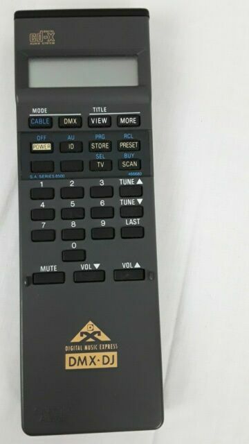 Scientific Atlanta Digital Music Express Dmx*dj Dmr-28 Remote 4x ...