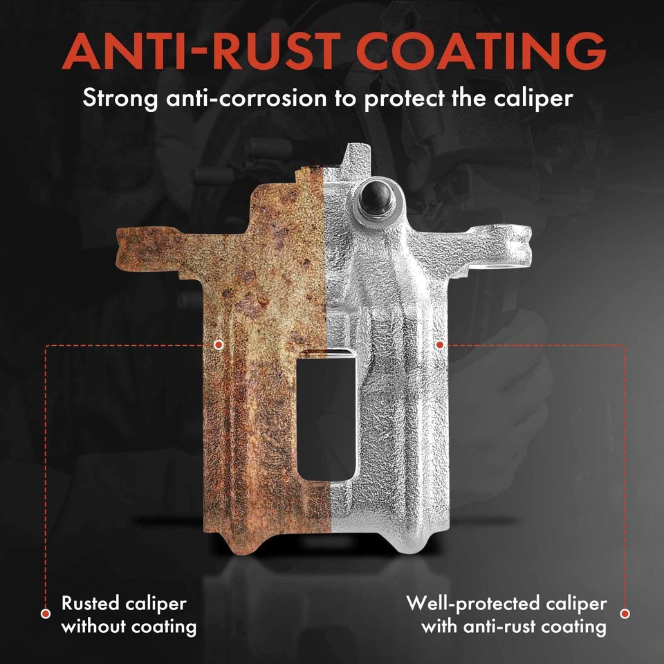 2Pcs Front LH & RH Brake Calipers for Jeep CJ5 CJ7 Scrambler AMX ...