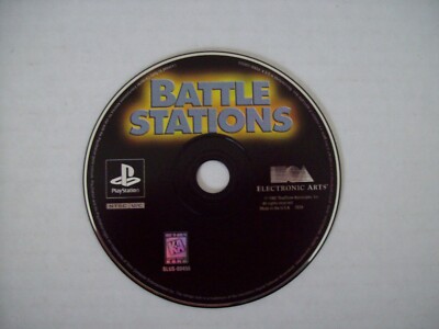 "Battle Stations" Sony PlayStation PS1 1997 Game DISC ONLY 14633076394 ...