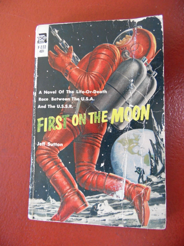 First on the Moon Science Fiction Paperback Book by Jeff Sutton Ace ...