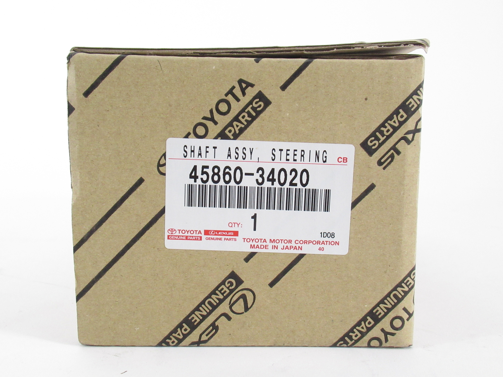 Genuine OEM Toyota 45860-34020 Steering Intermediate Shaft | eBay