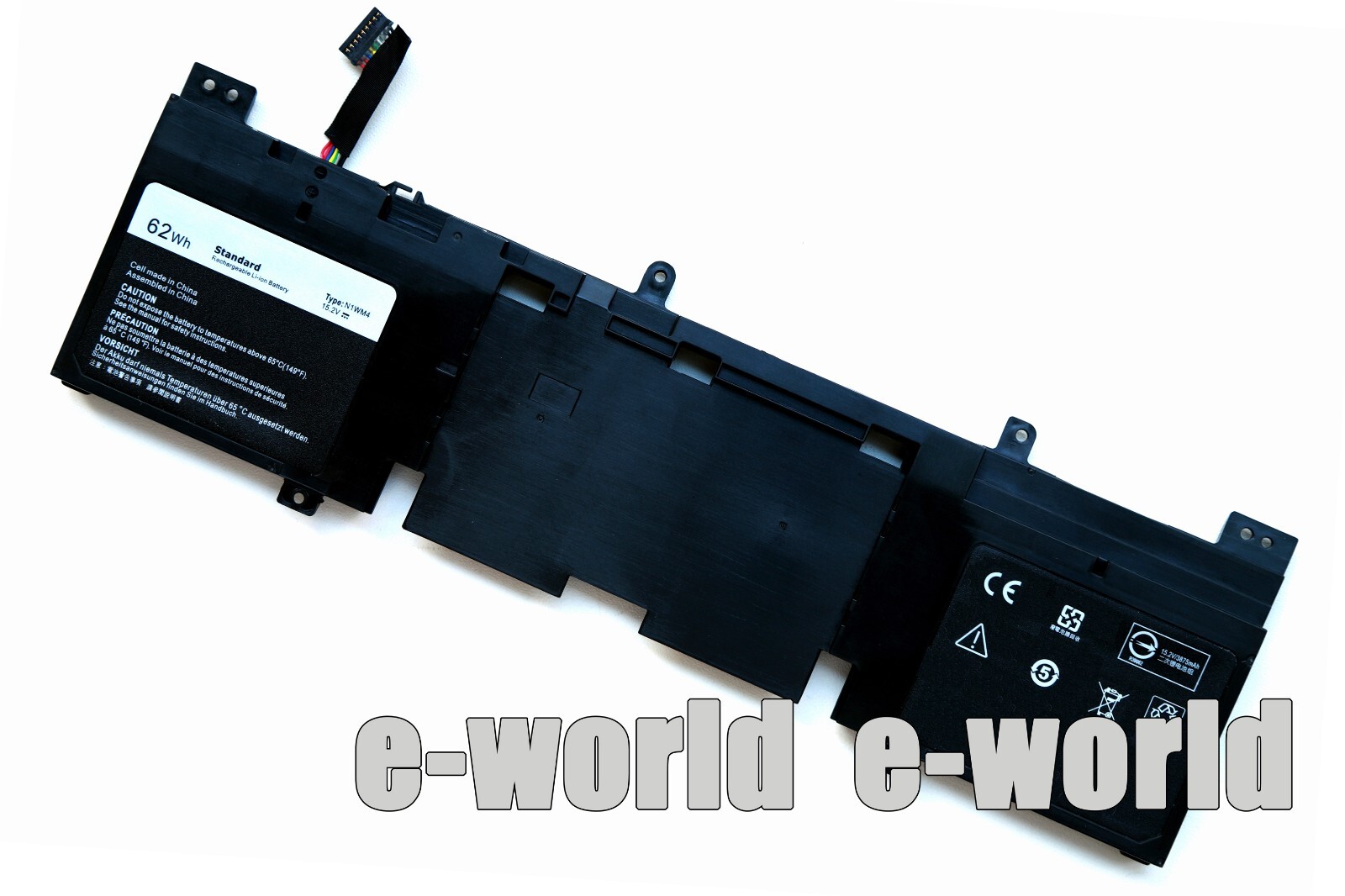 New N1WM4 62Wh Battery for Alienware 13 R1 R2 13.3" ALW13ED-1508 Series ...