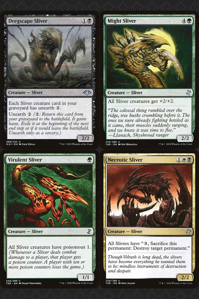 Sliver Gravemother SLIVERS Commander Deck Custom Magic Pre-Built MTG Deck EDH | eBay