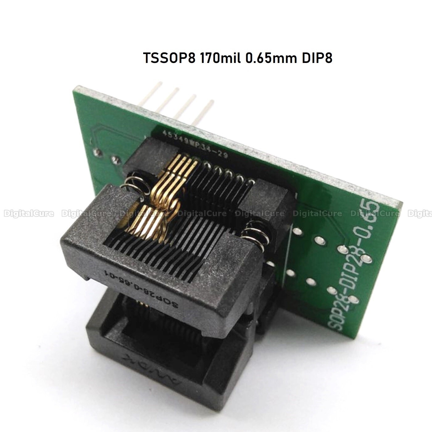 TSSOP28 SOP28 DIP28 SOP16 SOP8 DIP16 IC Socket Adapter 0.65mm 1.27mm ...