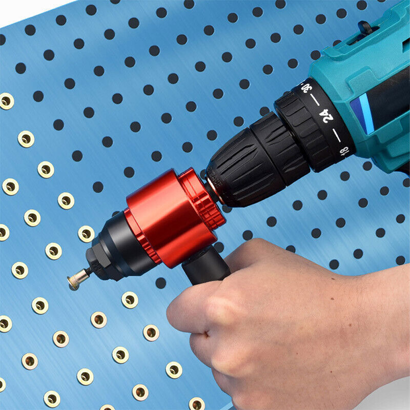 Electric Impact Drill Riveting Attachment Rivnut Nutsert Adapter Tool ...