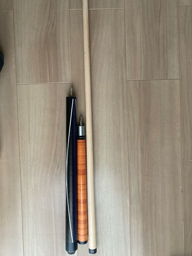 Billiards Cue Break Jump Pool Stick Black/Red Used SSA | eBay