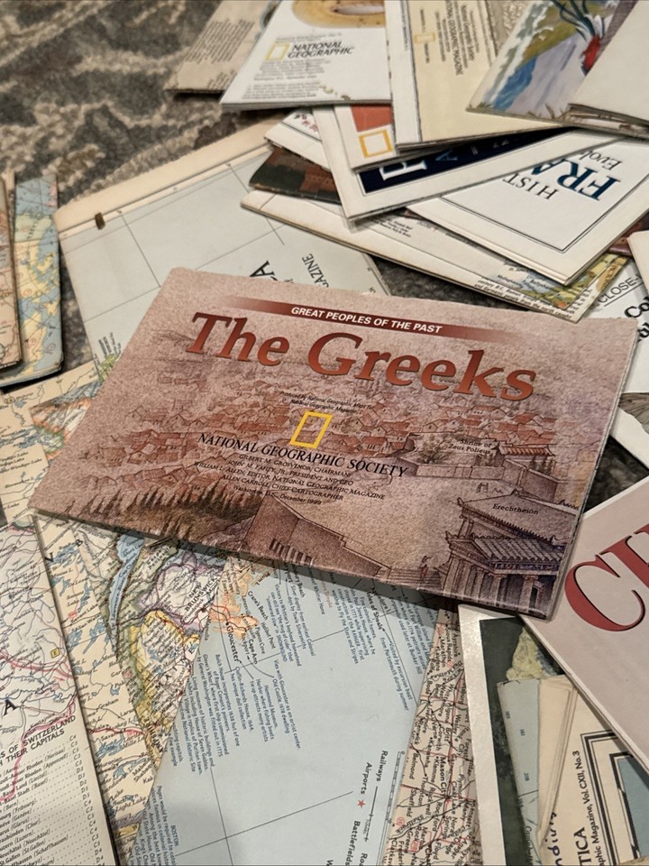 HUGE Lot of 92 Vintage National Geographic Maps - 1950s-2000s - World ...