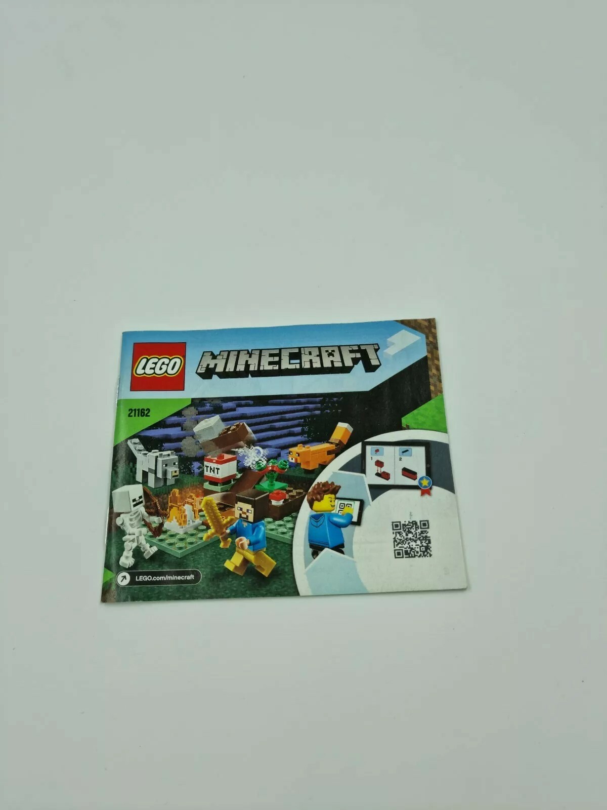 Lego Minecraft the taiga adventure 21162 INSTRUCTIONS ONLY NEW (G2 ...