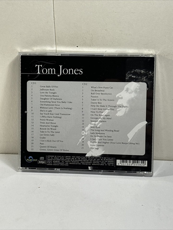 Self Titled By Tom Jones (CD 2-Disc Set, 2007 Play 24-7) | eBay
