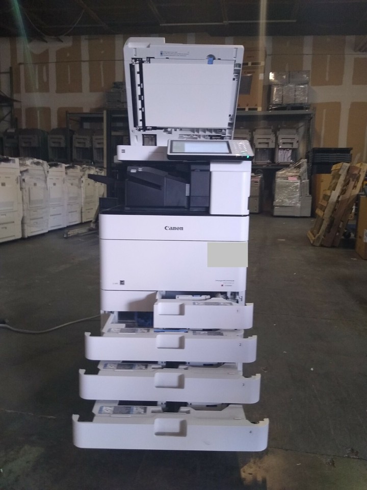 Canon ImageRUNNER ADVANCE C5550i COLOR MFP OFFICE PRINTER (92K METER ...