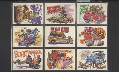 1980 Topps Weird Wheels: Complete Base Set (55/55) B1 | eBay