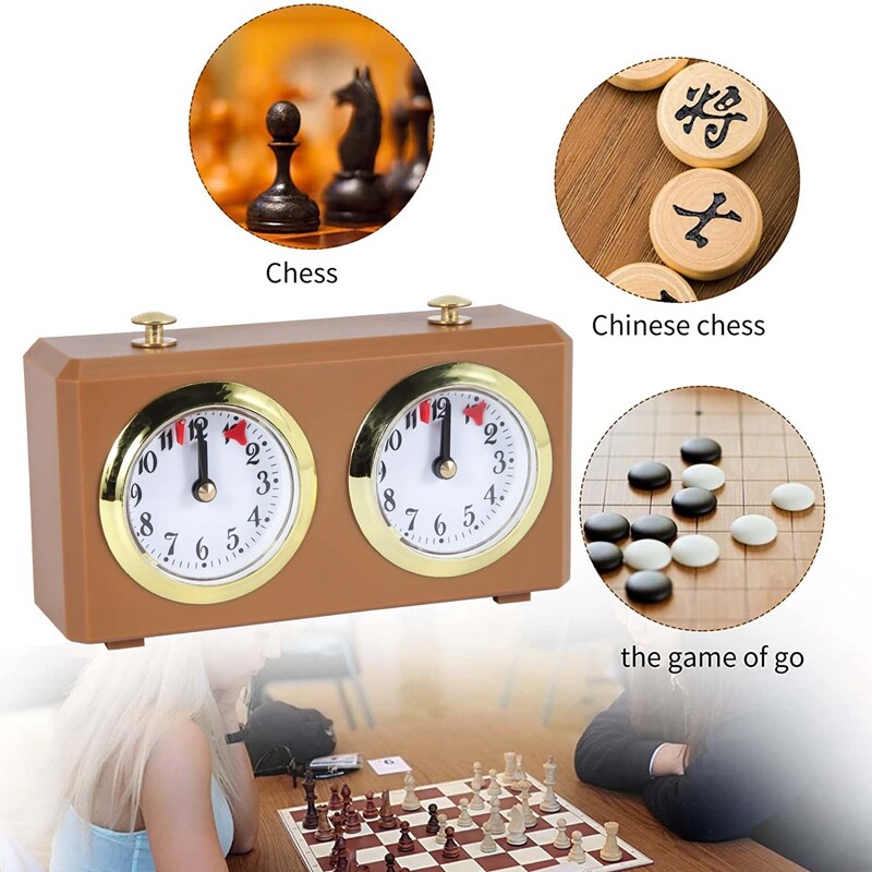 Mechanical Chess Clock Analog for Chess Game Timer Clock Official ...