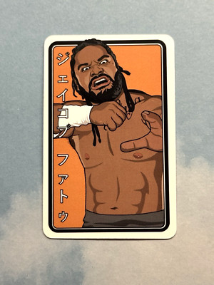 JACOB FATU 2024 Rising Stars of Wrestling Art Trading Card #41 WWE | eBay