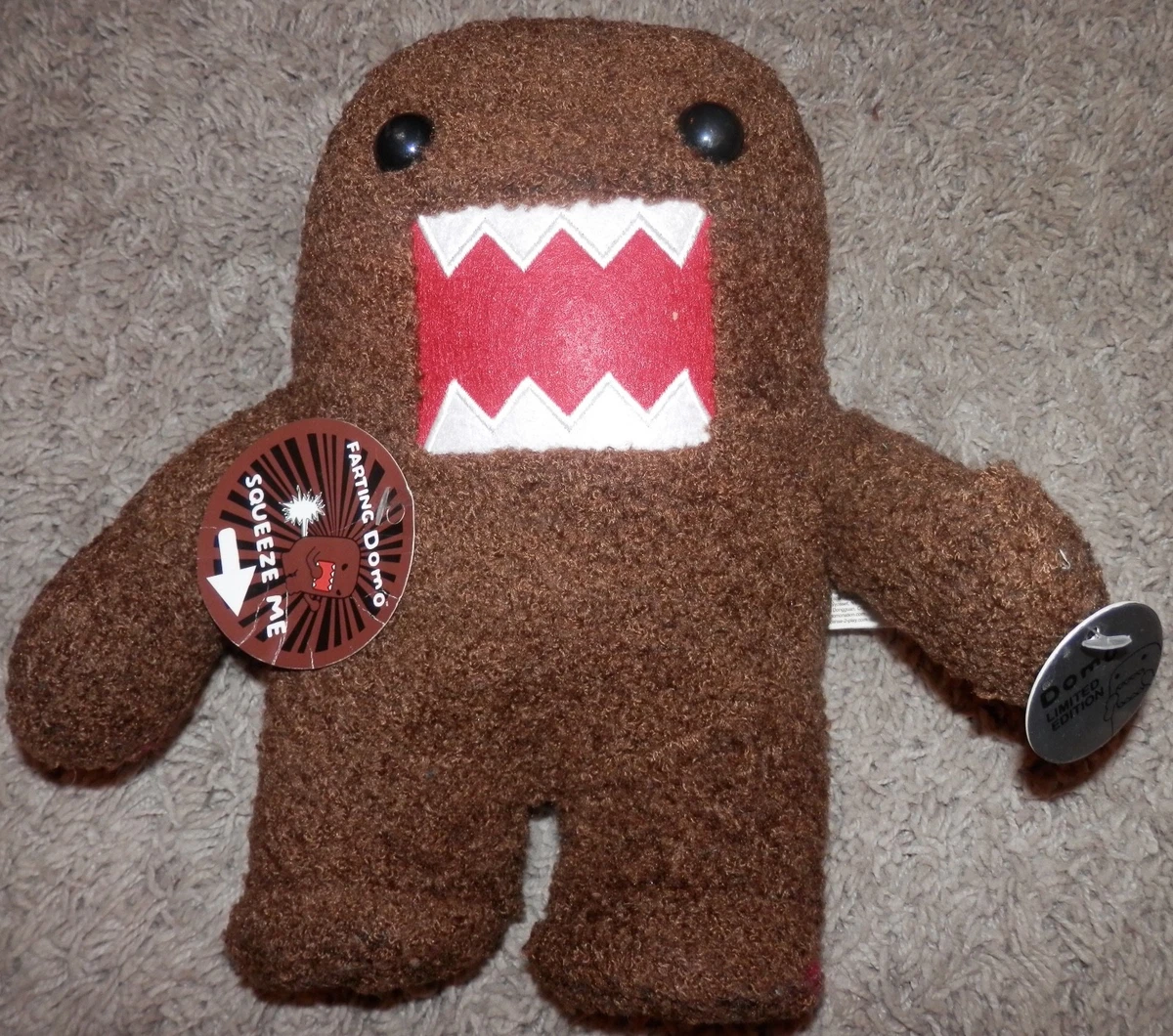 Domo Stuffed Animal New