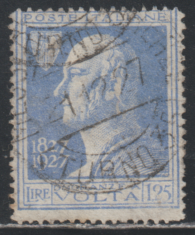 Italy 1927 SC# 191 - Cent. of the death of Alessandro Volta - Used Lot ...