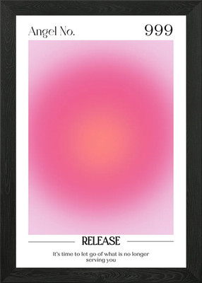 Angel Number 999 Poster Framed Wall Art Poster Canvas Print Picture | eBay