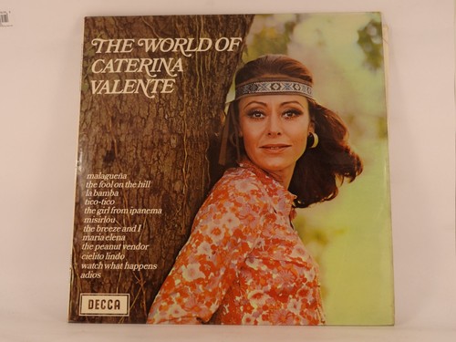 CATERINA VALENTE THE WORLD OF CATERINA VALENTE (428) LP DECCA | eBay UK