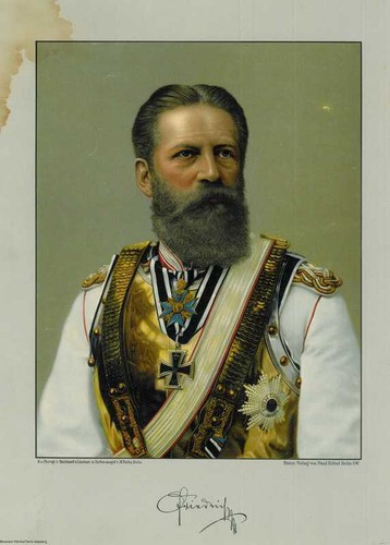 Portrait of Frederick III, German Emperor | eBay