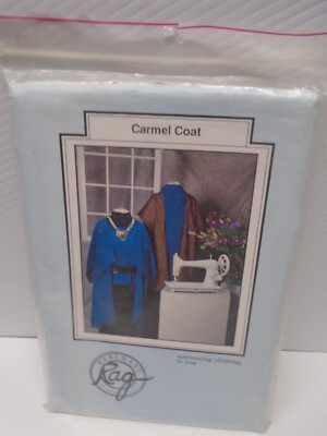 Merchant Rag Carmel Coat SEWING PATTERN Un Cut 1991 One Size Cosplay ...