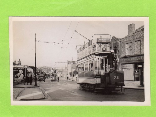 Bristol Tramways Tram pc sized photo 1930's Bedminster Terminus W A ...