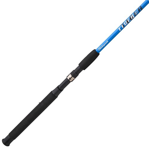 Tiger Casting Rod, 6'6" 2-Piece Fishing Rod, Tubular Fiberglass Rod ...