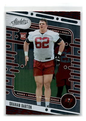 2024 Panini Absolute - #126 - Graham Barton RC - Tampa Bay Buccaneers ...